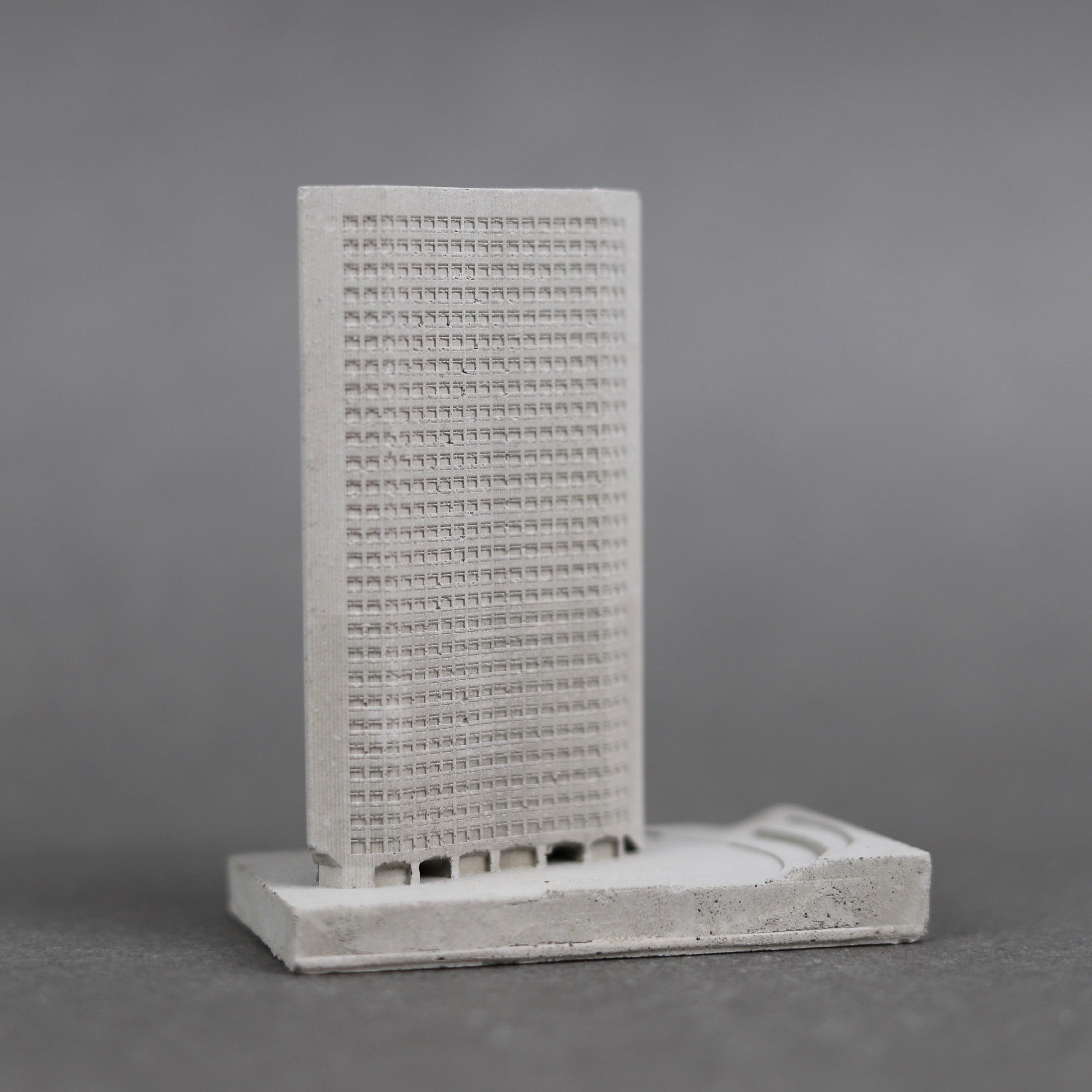 Mini Alpha Tower Concrete Elevation