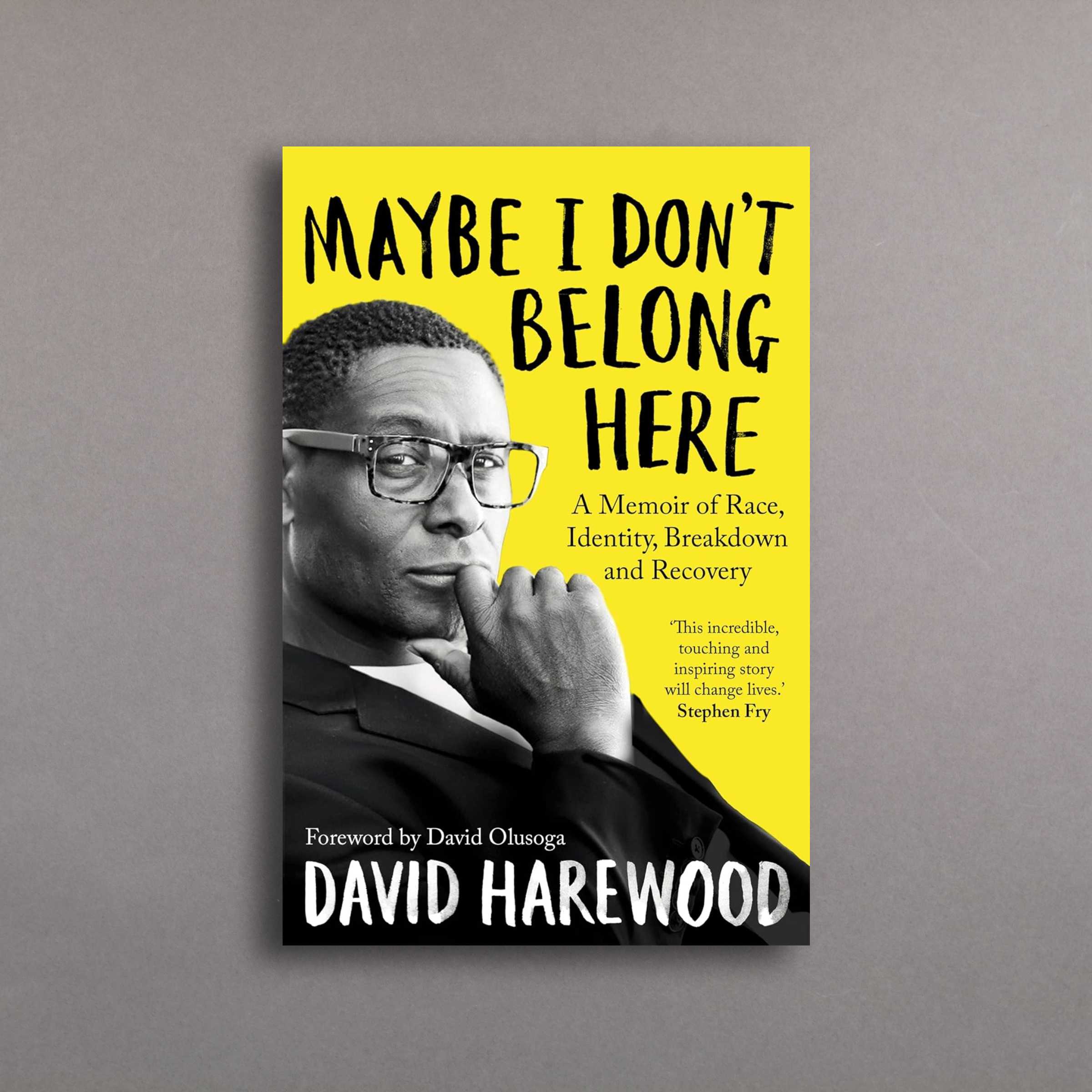 Maybe I Don't Belong Here: David Harewood